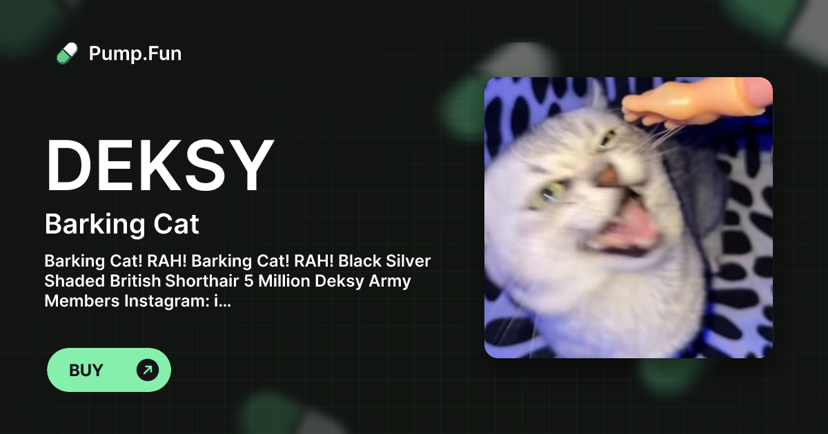 Barking Cat (DEKSY) - Pump
