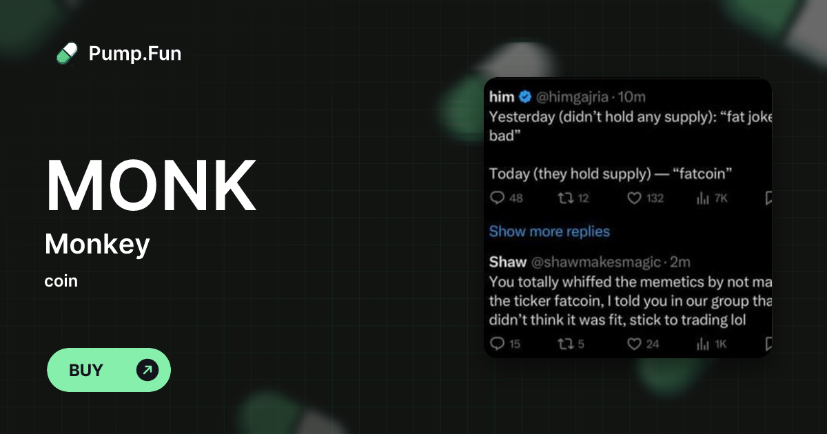 Monkey (MONK) - Pump