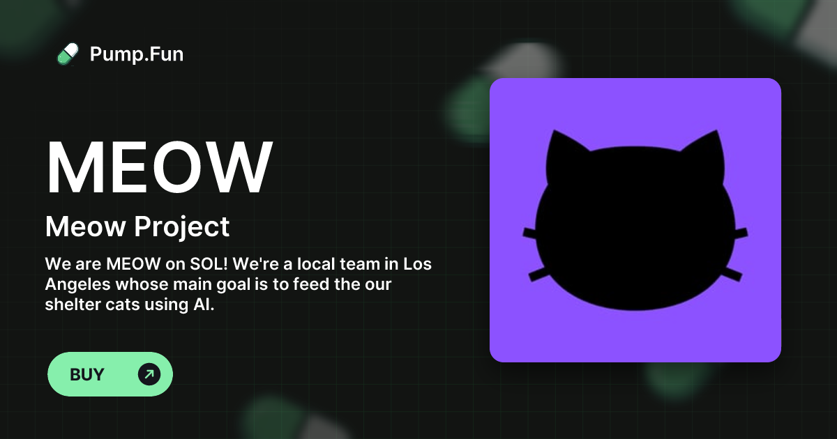 Meow Project (MEOW) - Pump