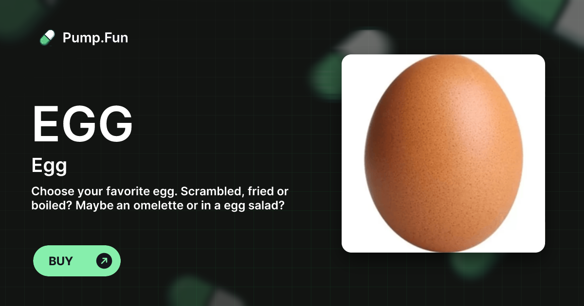 Egg (EGG) - Pump