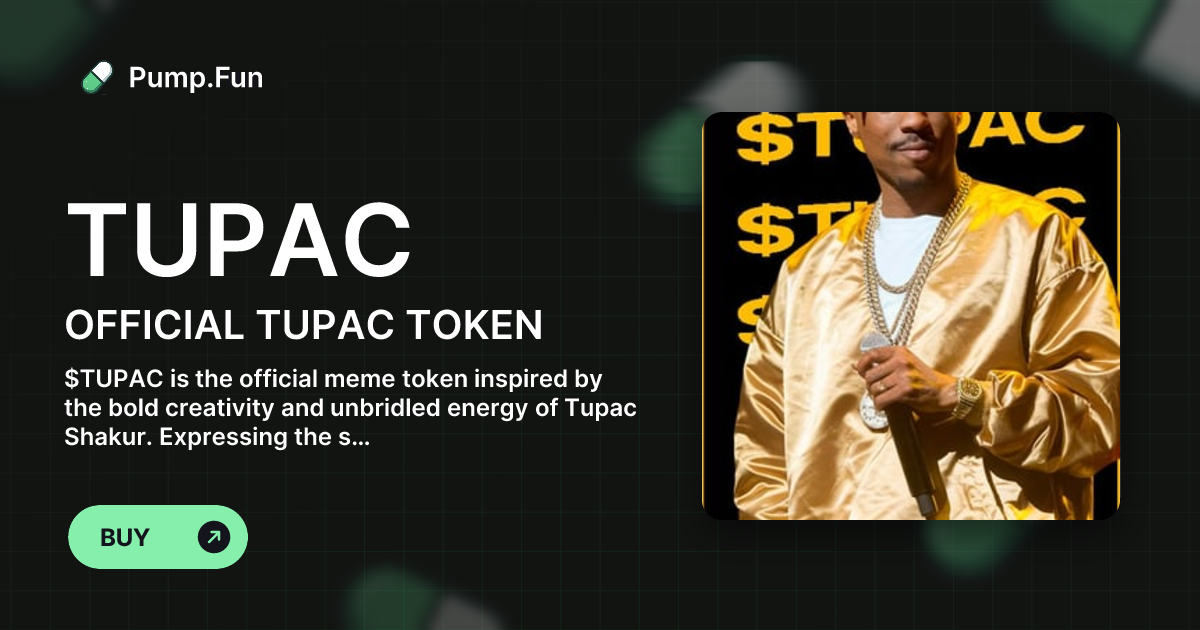 OFFICIAL TUPAC TOKEN (TUPAC) - Pump