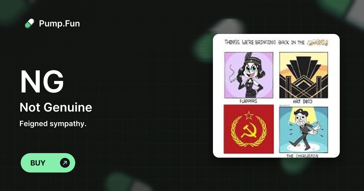 Not Genuine (NG) - Pump