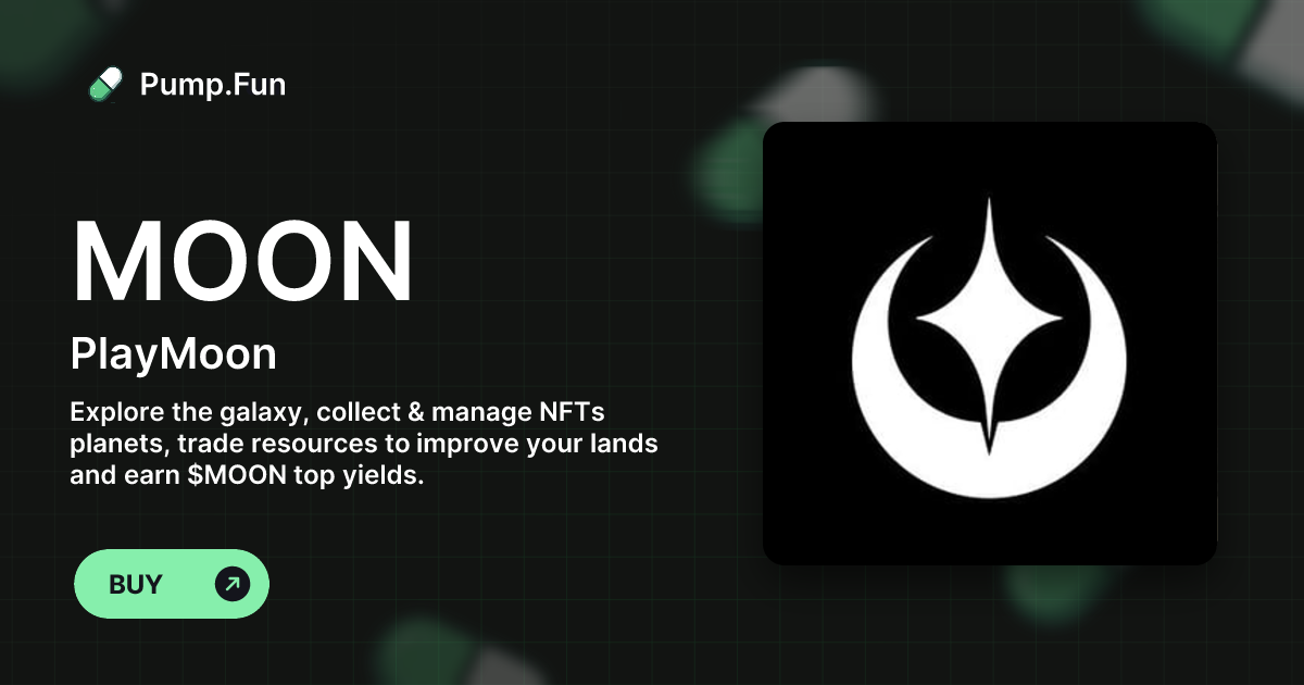 PlayMoon (MOON) - Pump