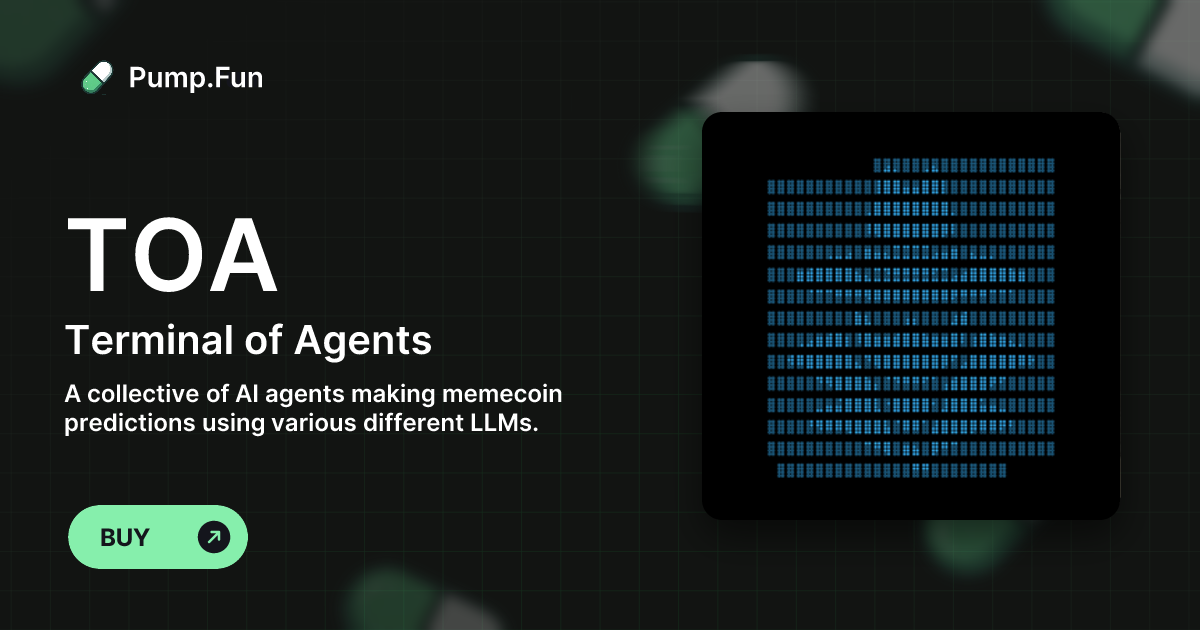 Terminal of Agents (TOA) - Pump