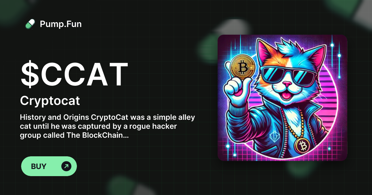 Cryptocat ($CCAT) - Pump