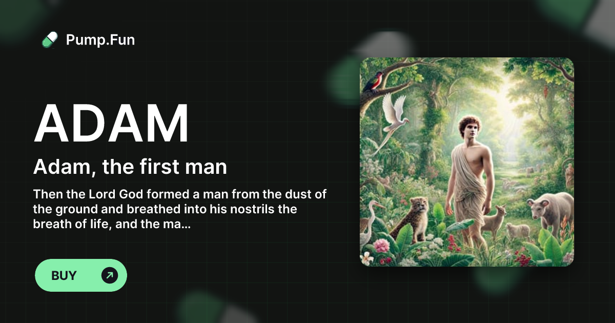 Adam, the first man (ADAM) - Pump