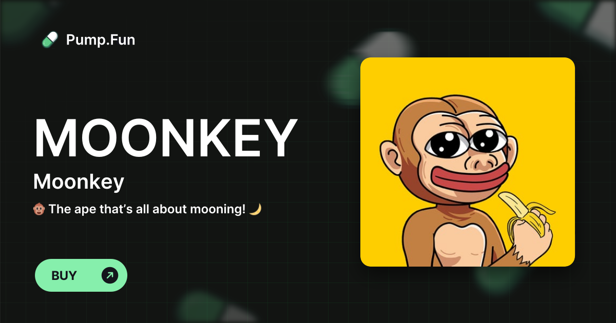 MOONKEY $1.7K | Pump