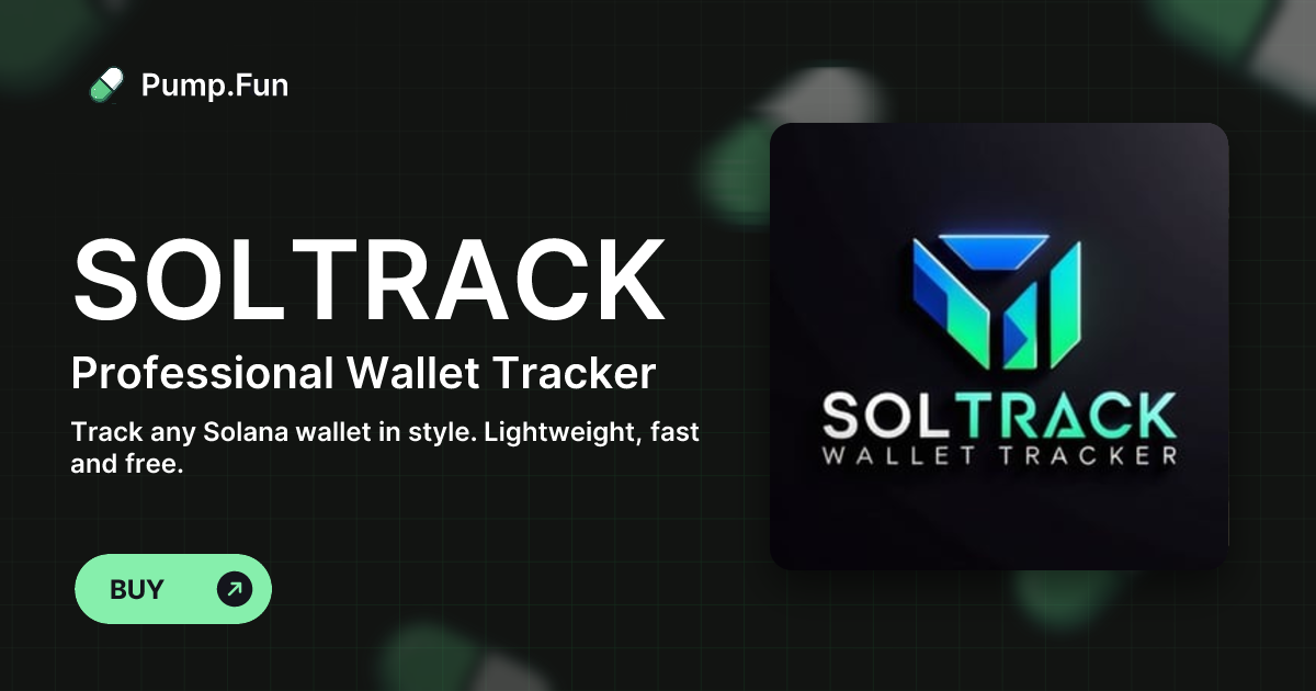 Professional Wallet Tracker (SOLTRACK) - Pump