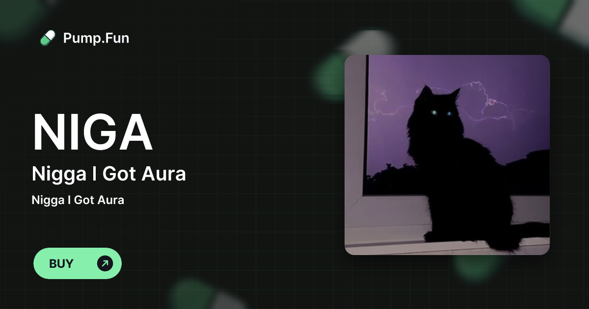 Nigga I Got Aura (NIGA) - Pump