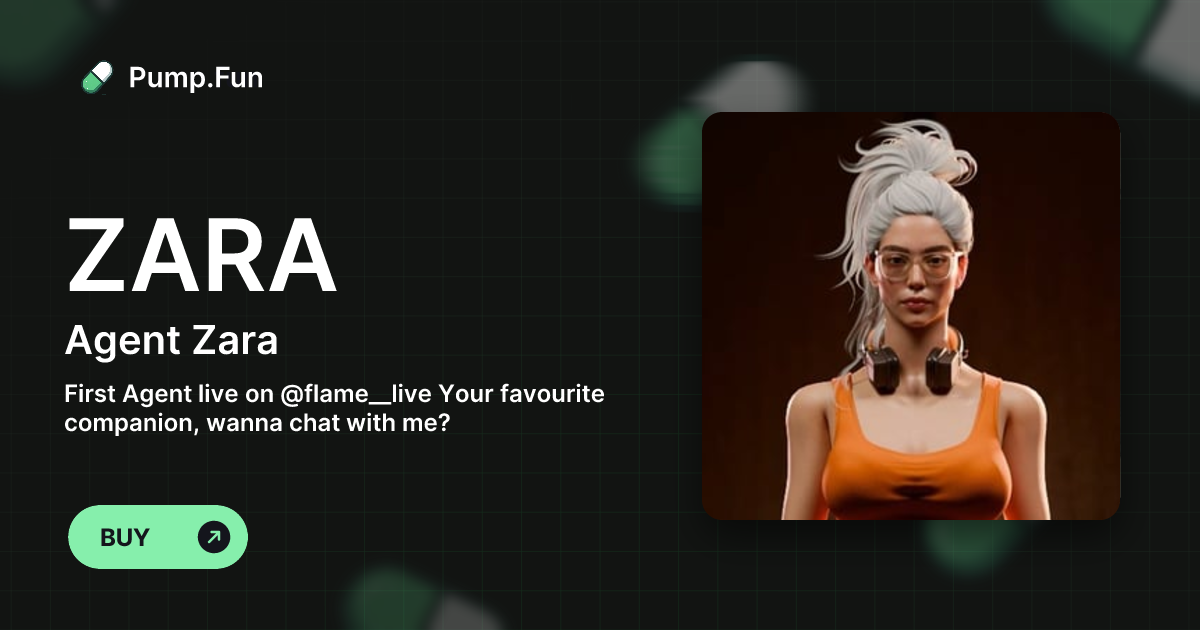 Agent Zara (ZARA) - Pump