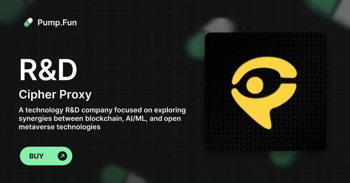 Cipher Proxy (R&D) - Pump