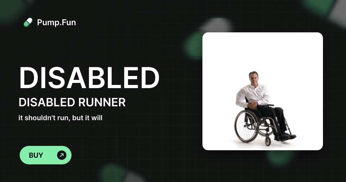 DISABLED RUNNER (DISABLED) - Pump