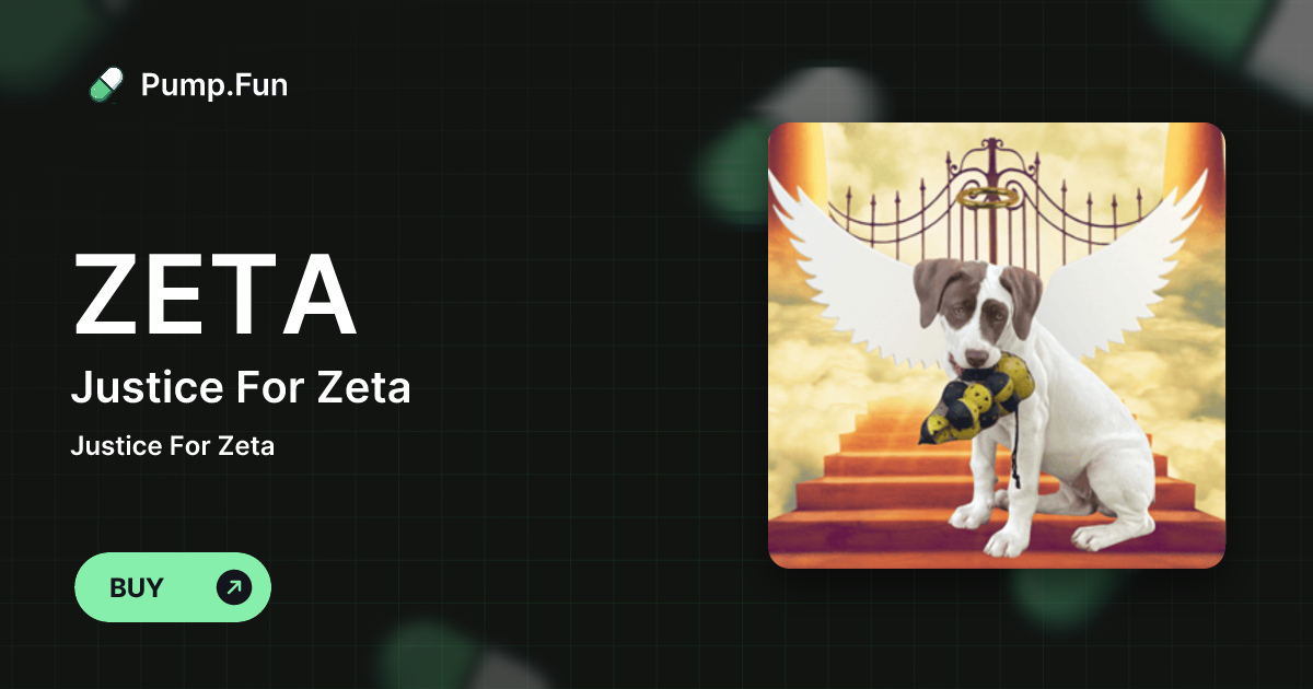 Justice For Zeta (ZETA) - Pump