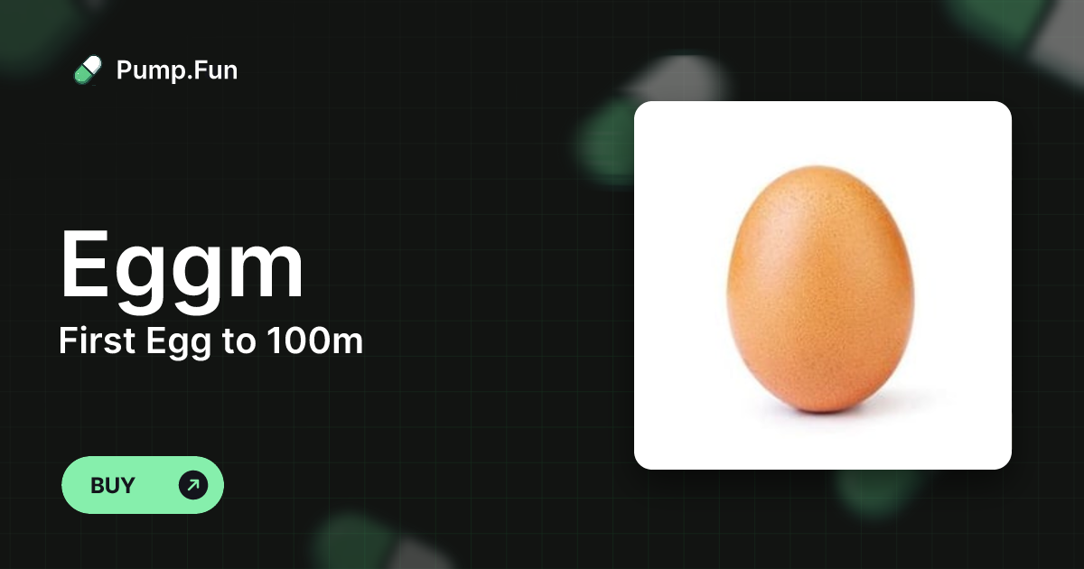 First Egg to 100m (Eggm) - Pump