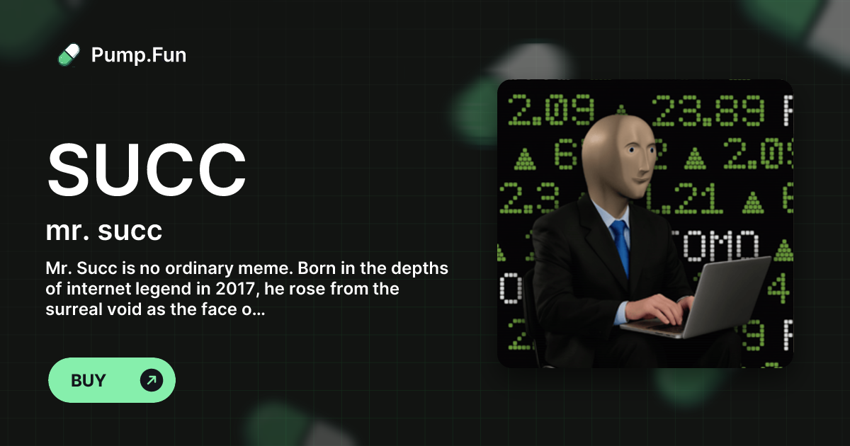 mr. succ (SUCC) - Pump
