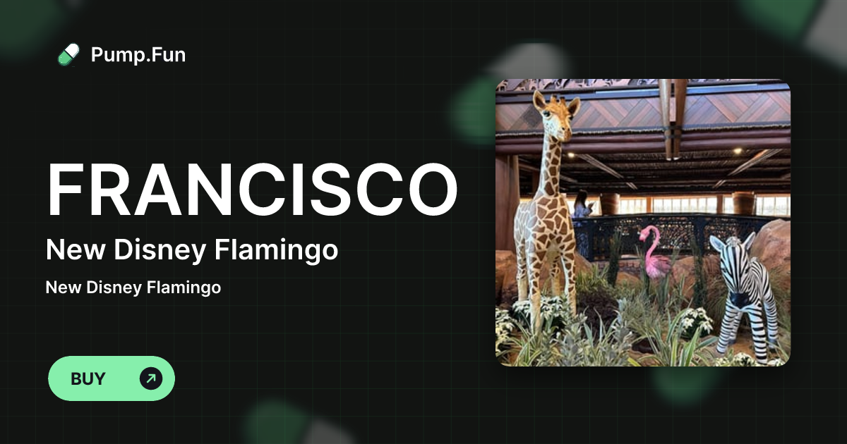 New Disney Flamingo (FRANCISCO) - Pump