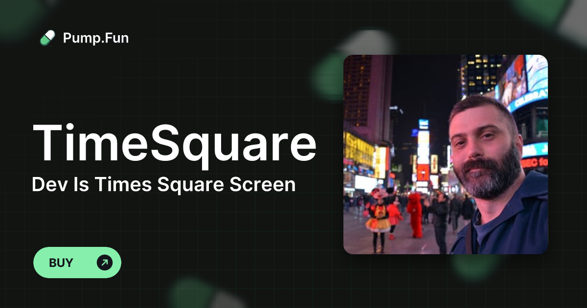 Dev Is Times Square Screen (TimeSquare) - Pump