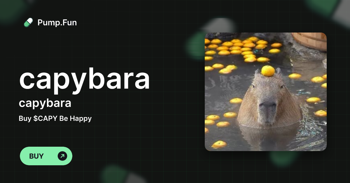 capybara (capybara) - Pump