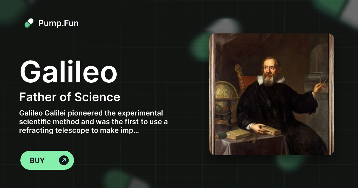 Father of Science (Galileo) - Pump