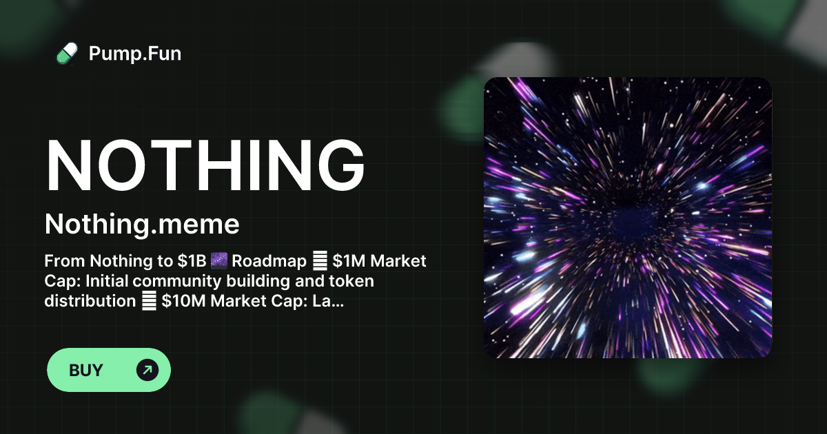 Nothing.meme (NOTHING) - Pump
