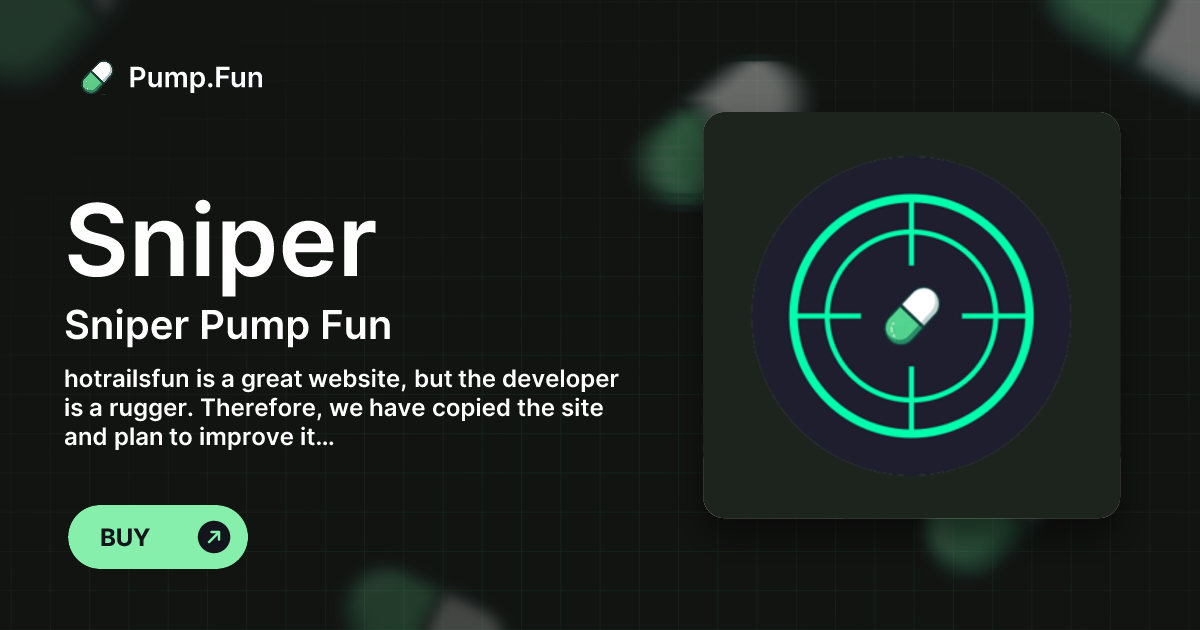 Sniper Pump Fun (Sniper) - Pump