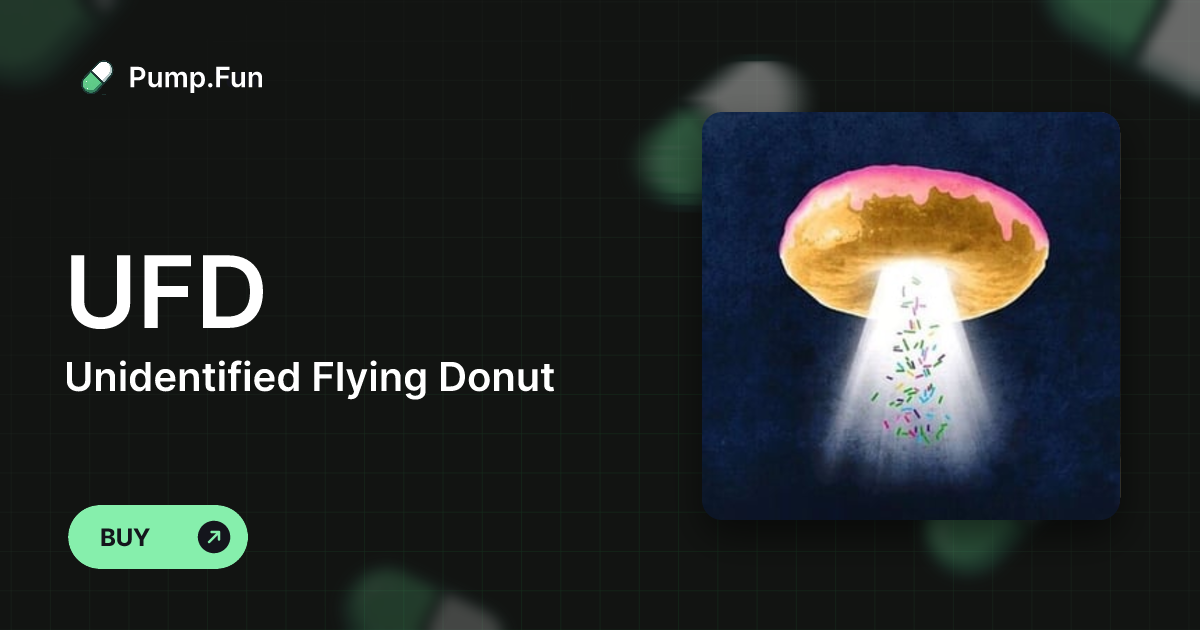 Unidentified Flying Donut (UFD) - Pump