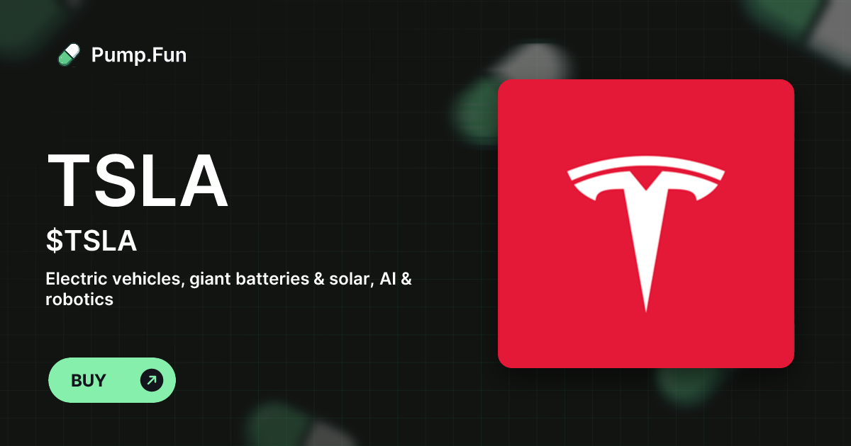 $TSLA (TSLA) - Pump