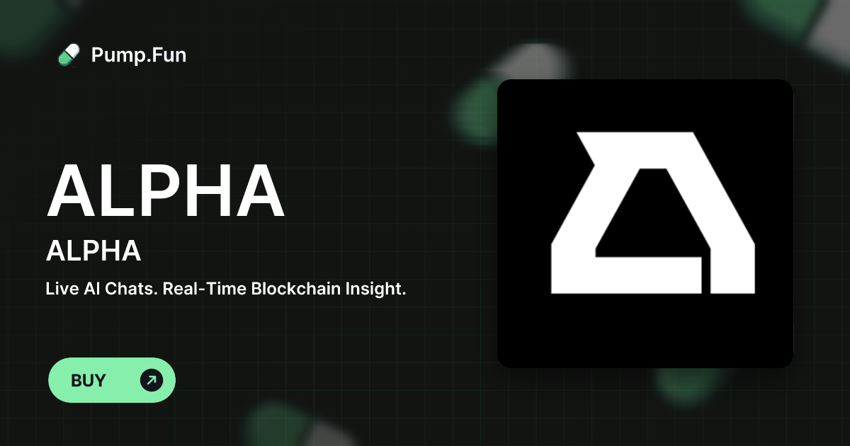 ALPHA (ALPHA) - Pump