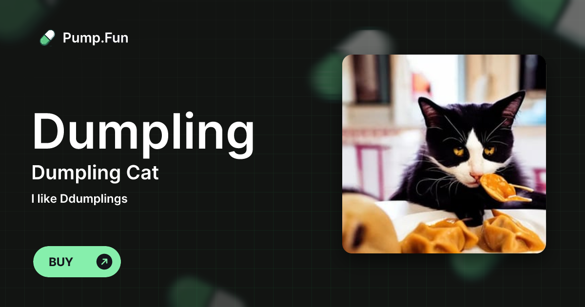 Dumpling Cat (Dumpling) - Pump