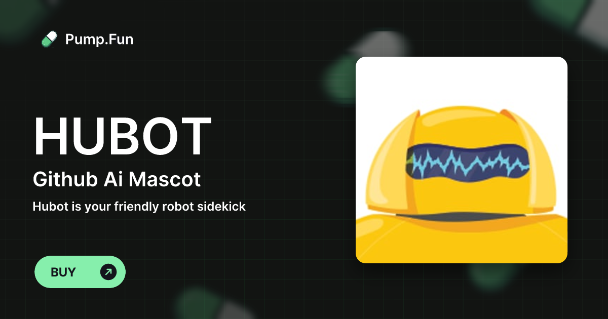 Github Ai Mascot (HUBOT) - Pump