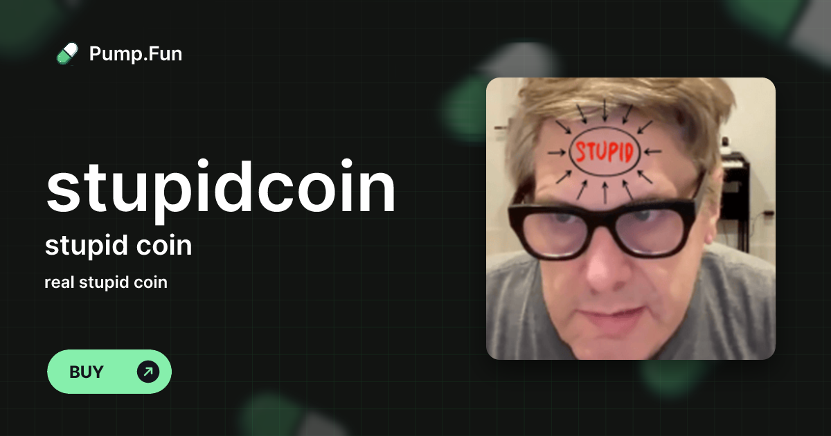 stupid coin (stupidcoin) - Pump