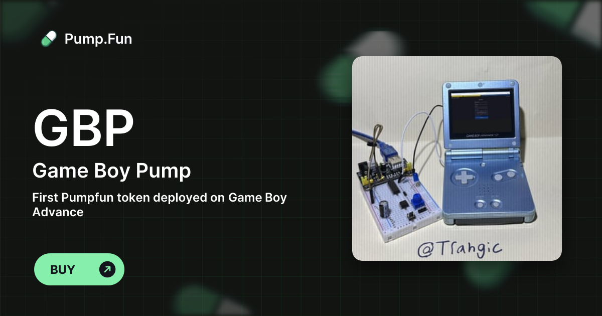 Game Boy Pump (GBP) - Pump