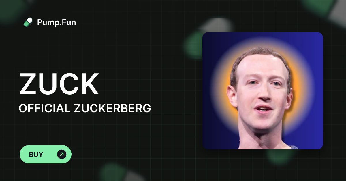 OFFICIAL ZUCKERBERG (ZUCK) - Pump