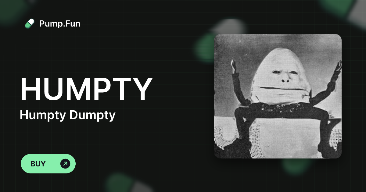 Humpty Dumpty (HUMPTY) - Pump