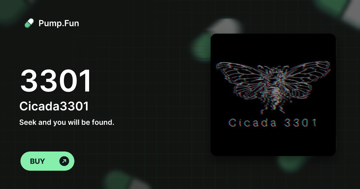 Cicada3301 (3301) - Pump