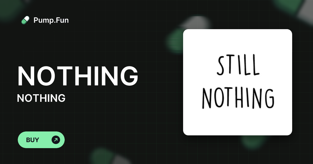 NOTHING (NOTHING) - Pump