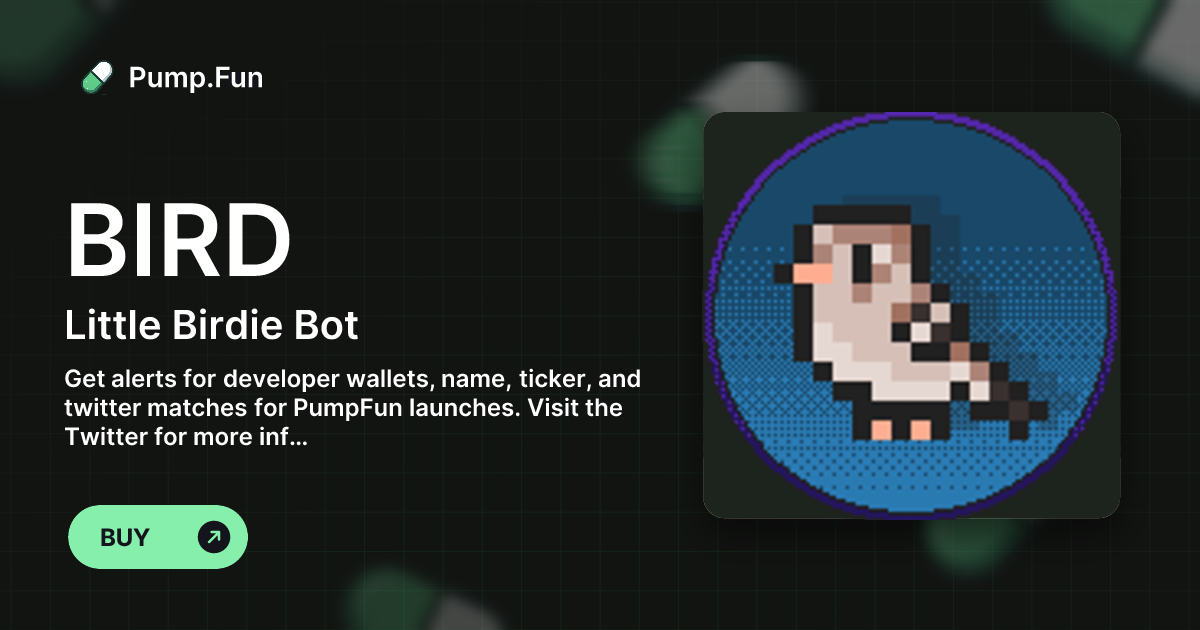 Little Birdie Bot (BIRD) - Pump