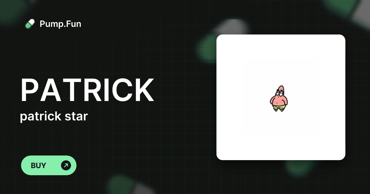 patrick star (PATRICK) - Pump