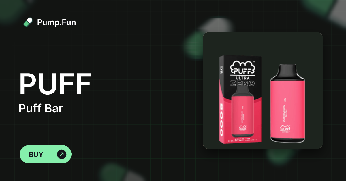 Puff Bar (PUFF) - Pump