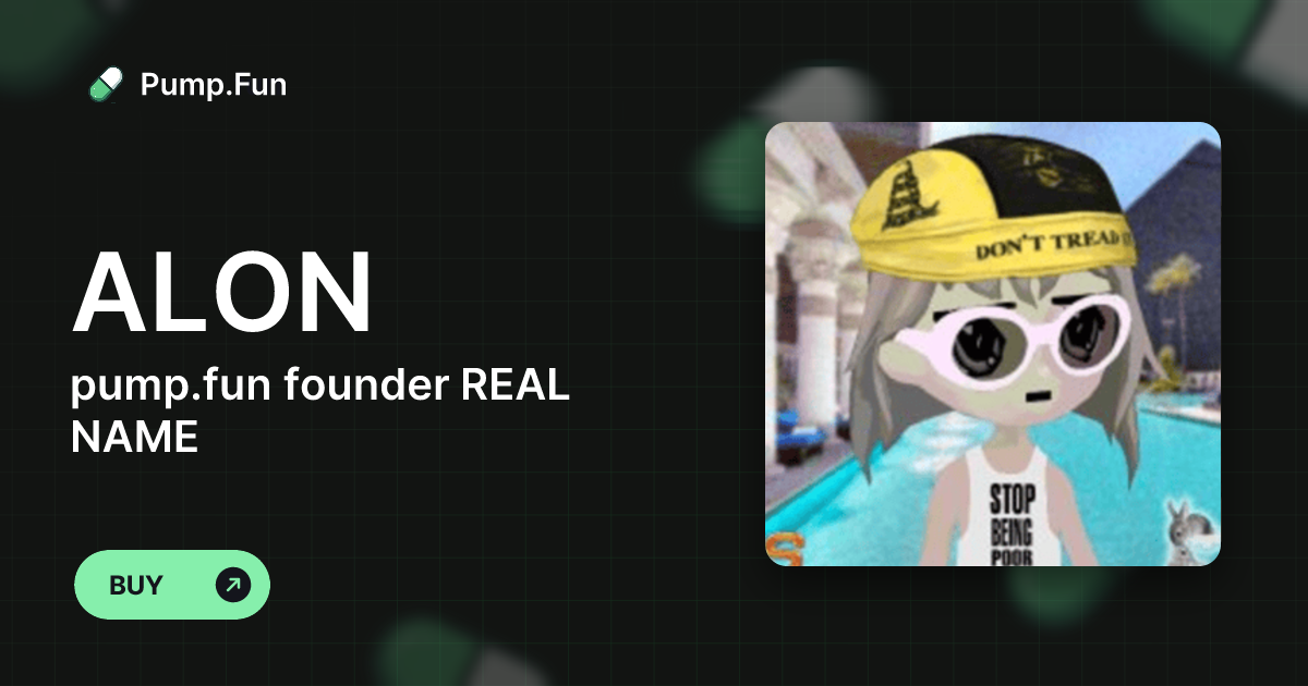 pump.fun founder REAL NAME (ALON) - Pump