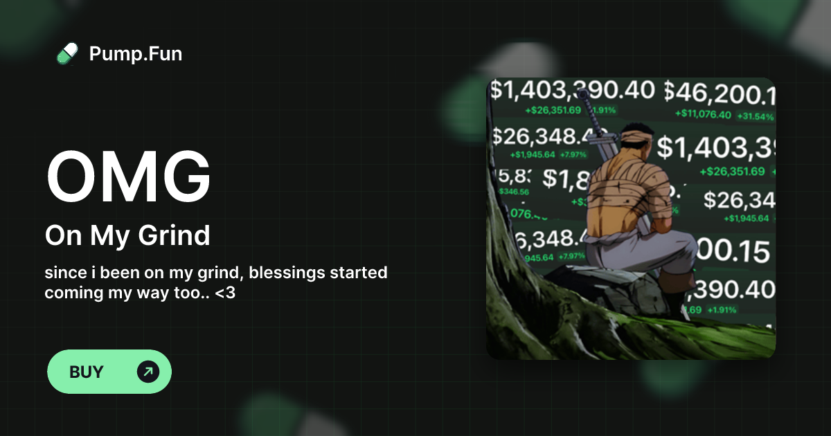 On My Grind (OMG) - Pump