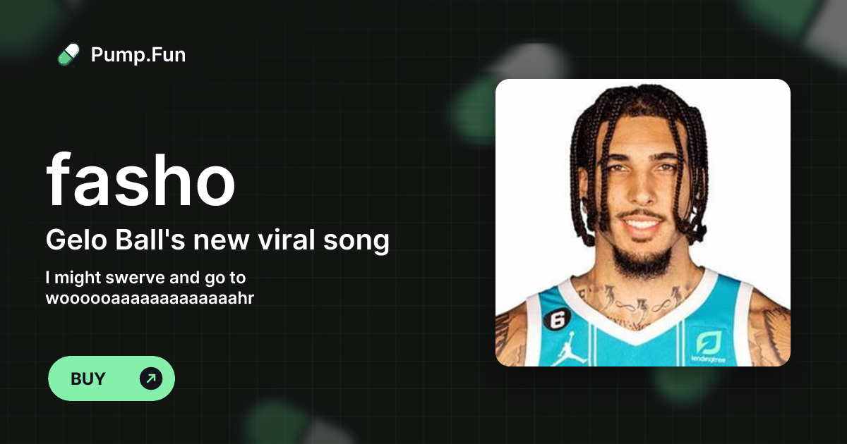 Gelo Ball's new viral song (fasho) - Pump