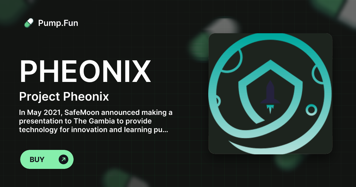 Project Pheonix (PHEONIX) - Pump