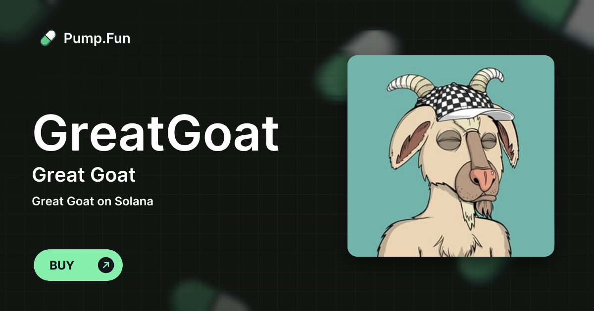 Great Goat (GreatGoat) - Pump