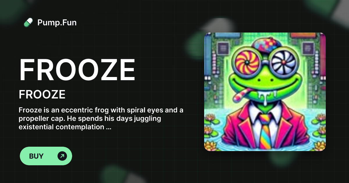 FROOZE (FROOZE) - Pump
