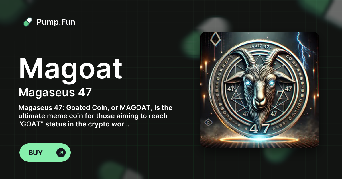 Magaseus 47 (Magoat) - Pump