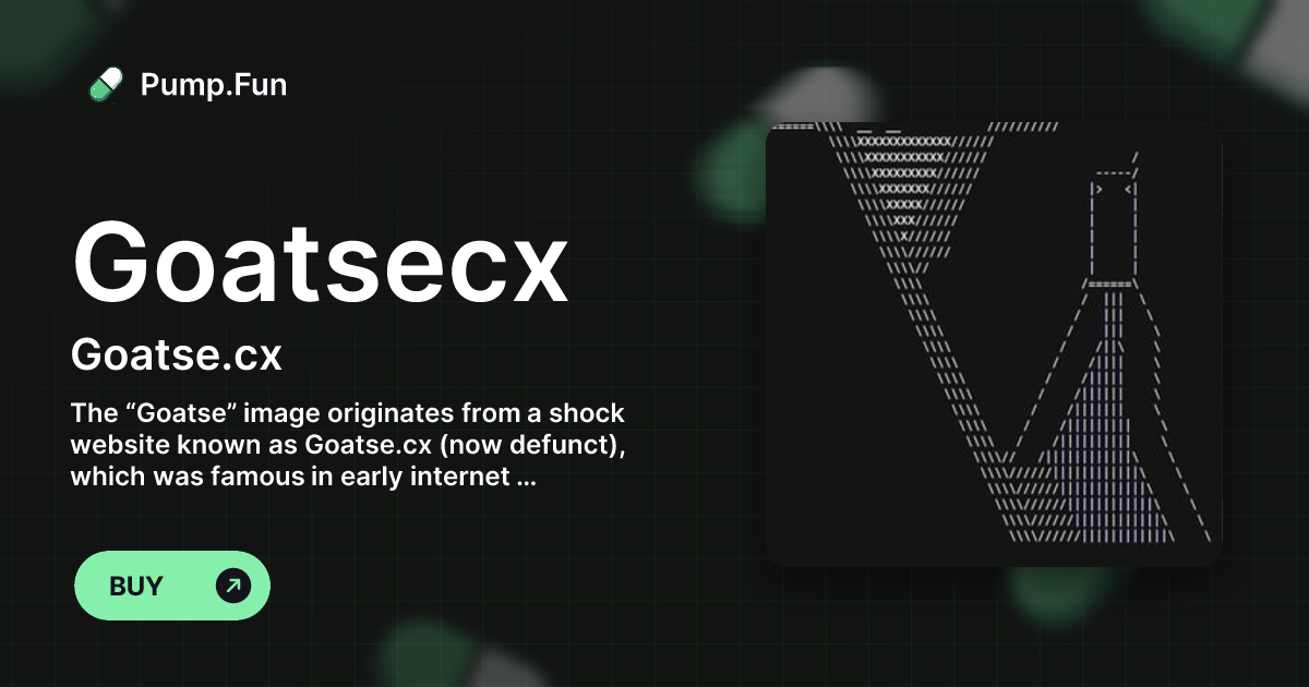 Goatse.cx (Goatsecx) - Pump