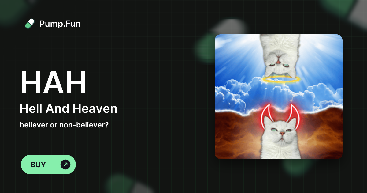 Hell And Heaven (HAH) - Pump