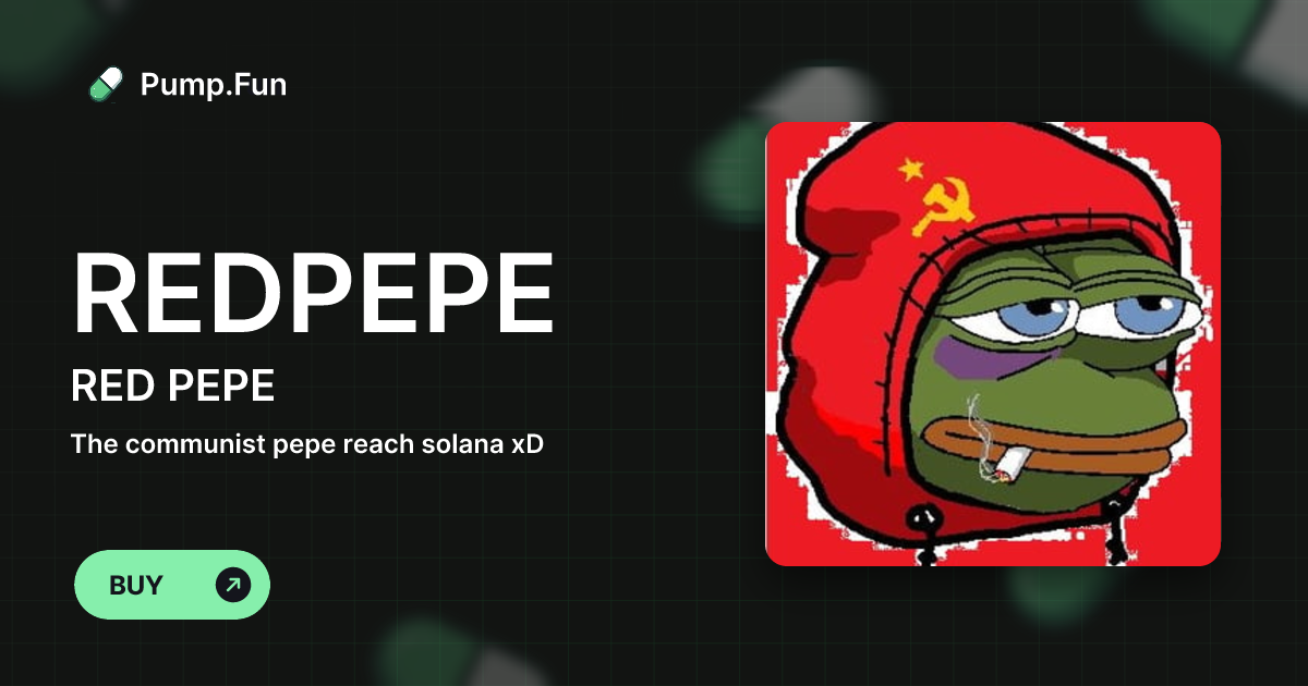 RED PEPE (REDPEPE) - Pump
