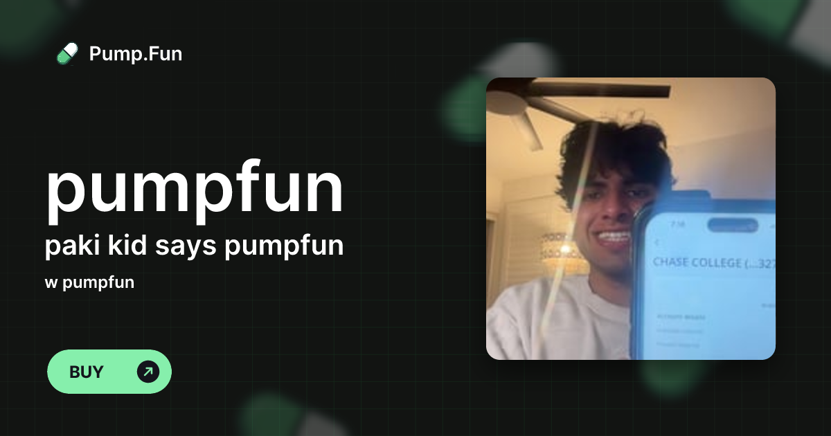 paki kid says pumpfun (pumpfun) - Pump